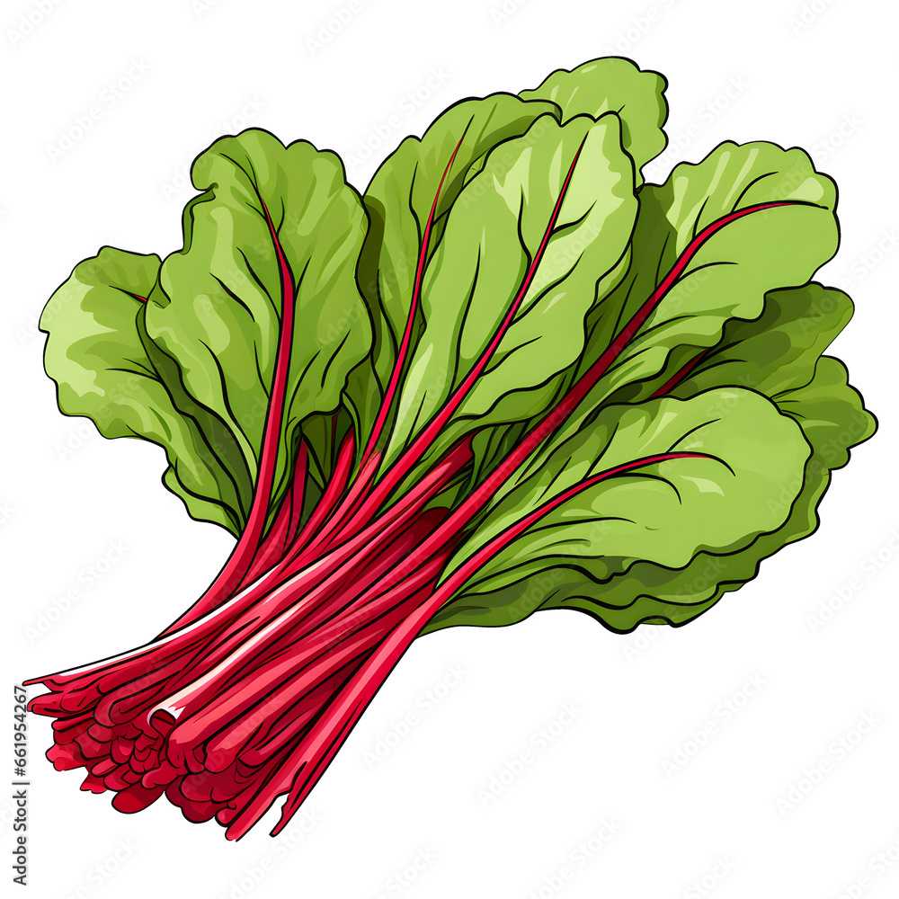 cartoon clipart of Sorrel, food clipart, vegetables clipart ...