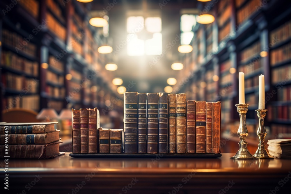 Jurisprudential Treasures: A captivating image of a well-organized ...