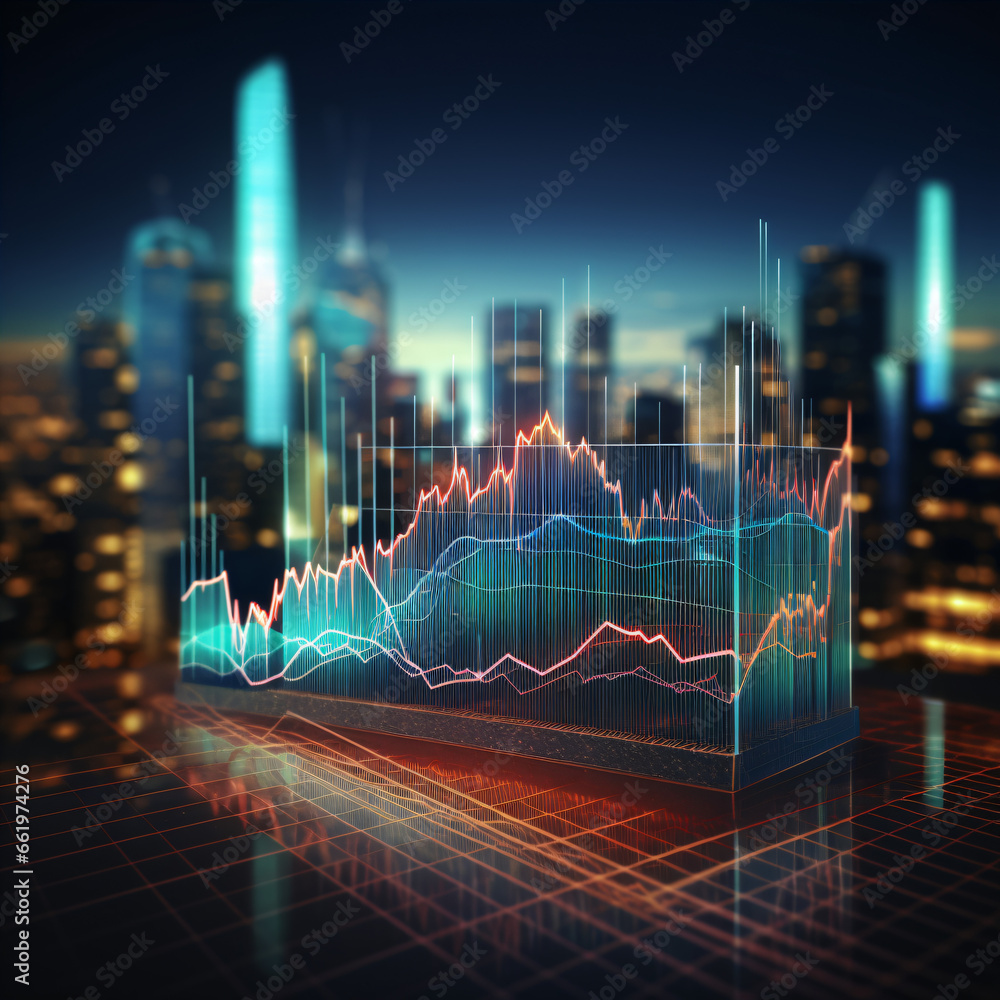 Global business growth analysis and asset investment chart Business and ...