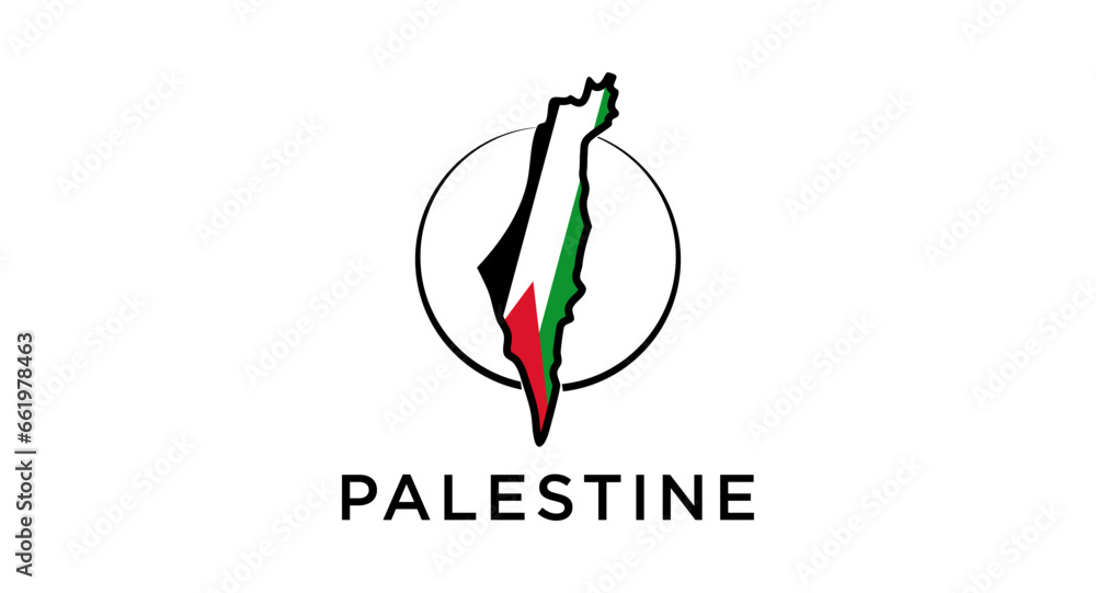 Free Palestine design with Palestinian flag. Design elements, posters ...