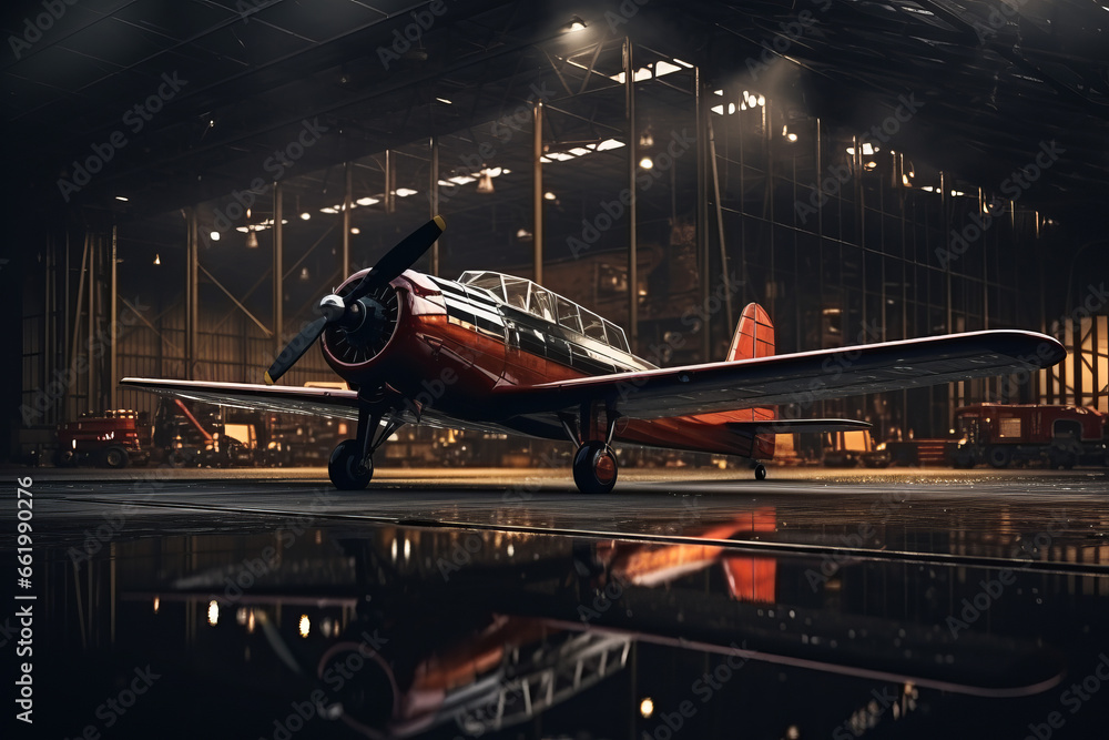 charter plane, charter, plane, hangar, flight, desktop wallpaper ...