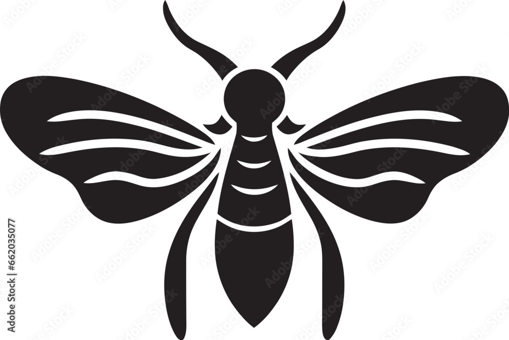Monochromatic Serenity Cicada Symbol in Natures Chorus The Melodic ...