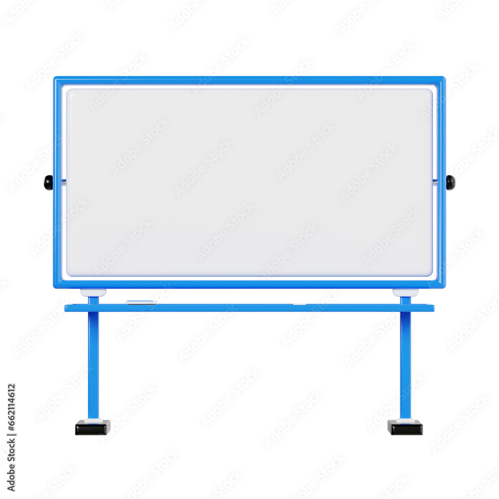 whiteboard 3d. High quality render. Education 3d render set ...