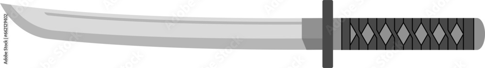 wakizashi vector. traditional Japanese weapons. samurai weapons. katana ...