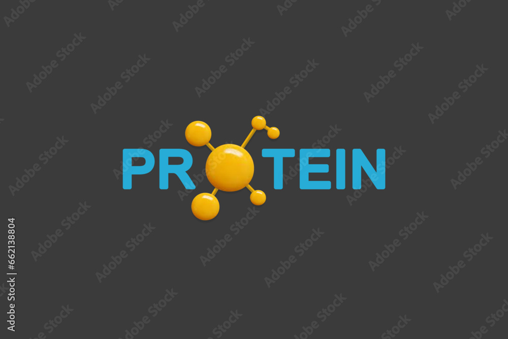 Vector is the word protein from amino acids to complex protein ...