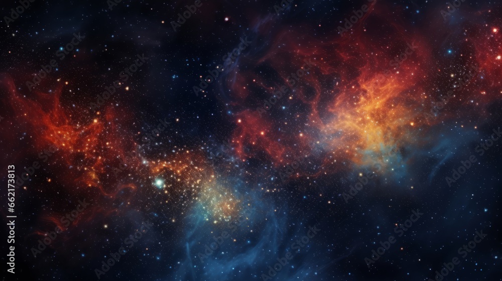 ภาพประกอบสต็อก Cosmic hyper zoom background with cosmic dust ภาพ ...