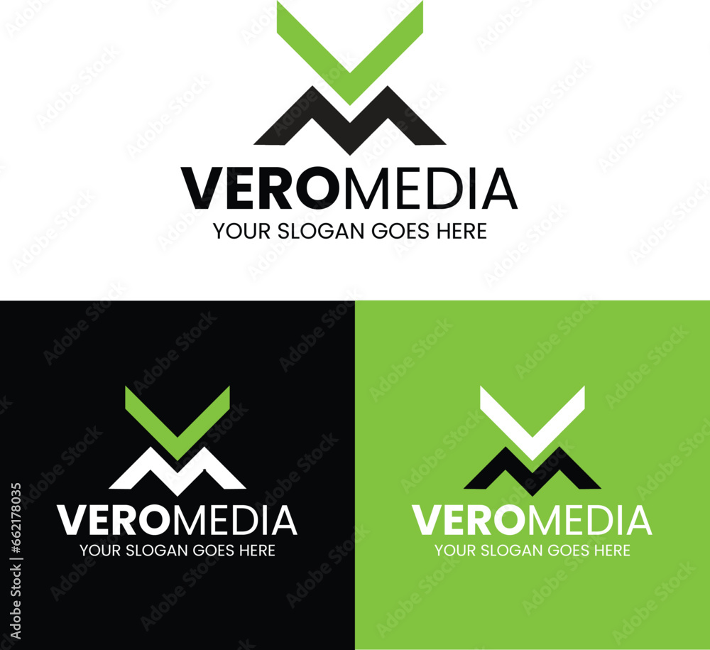 finance logo, vm logo, v logo, m logo, sharp logo, tech logo, digital ...