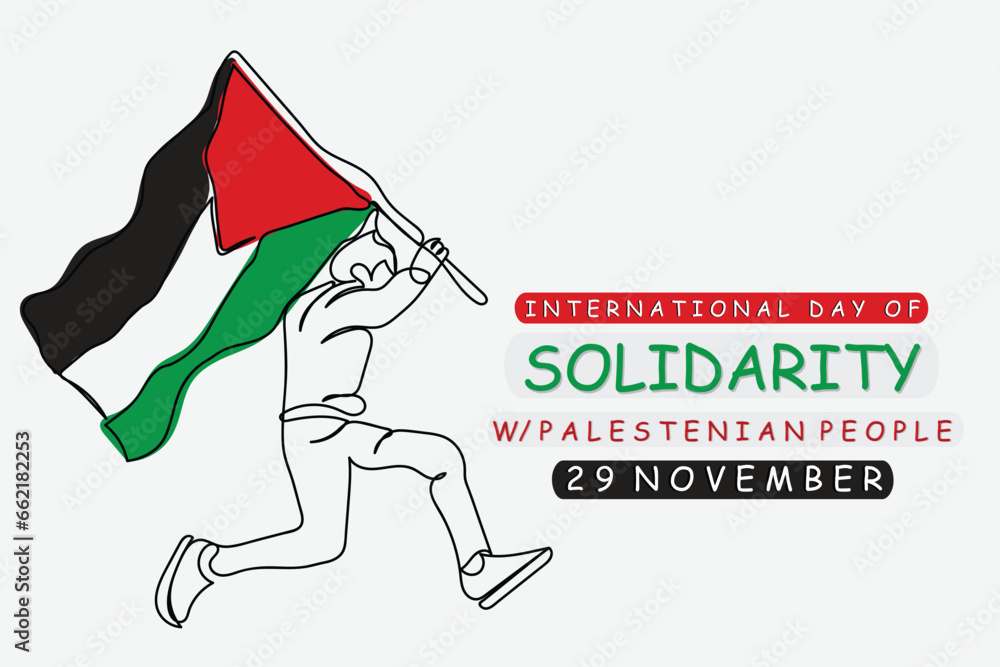International day of solidarity with Palestinian people. Palestine will ...