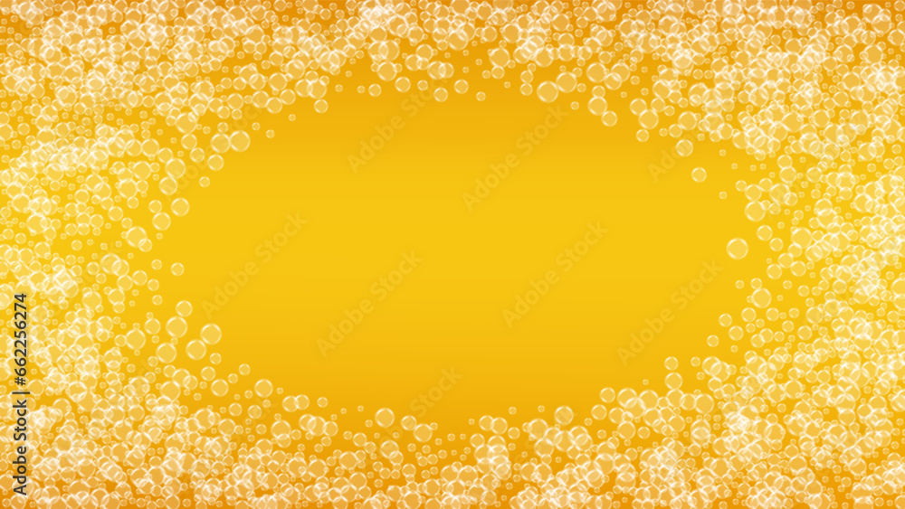 Splash beer. Background for craft lager. Oktoberfest foam. Stock Vector ...