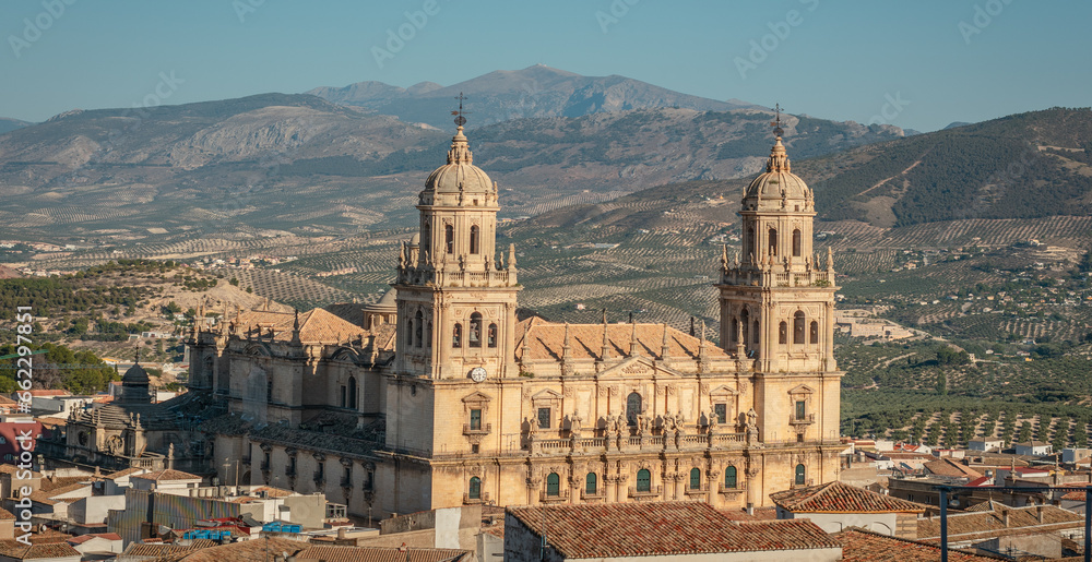 Catedral de la Asunción de la Virgen de Jaén. En Andalucía, España. Es ...