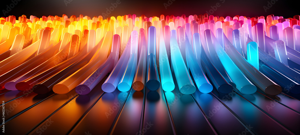 Cyber 3d animation Abstract background with ascend, Sci Fi Alien Cyber ...