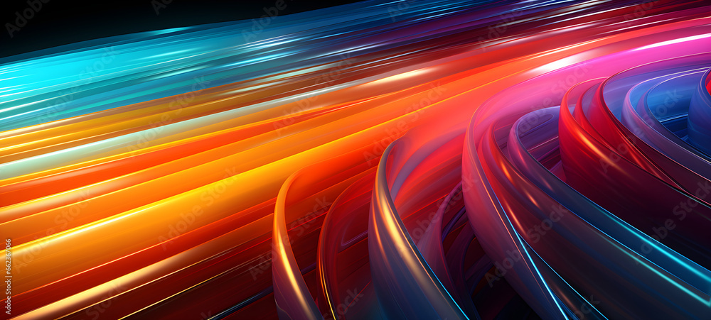 Cyber 3d animation Abstract background with ascend, Sci Fi Alien Cyber ...