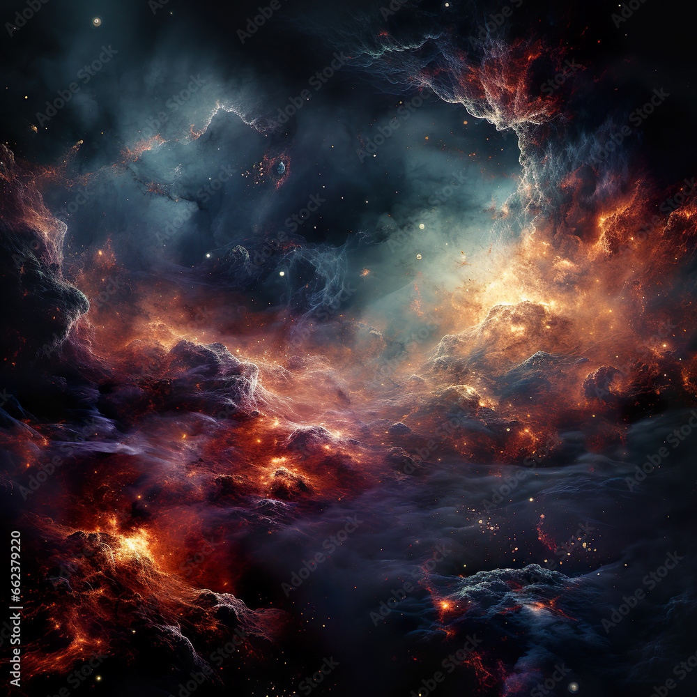 The immense grance of the infinity and transcendence of space travel ...