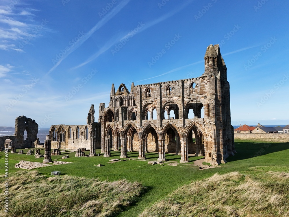Whitby Abbey 7th-century Christian monastery that later became a ...