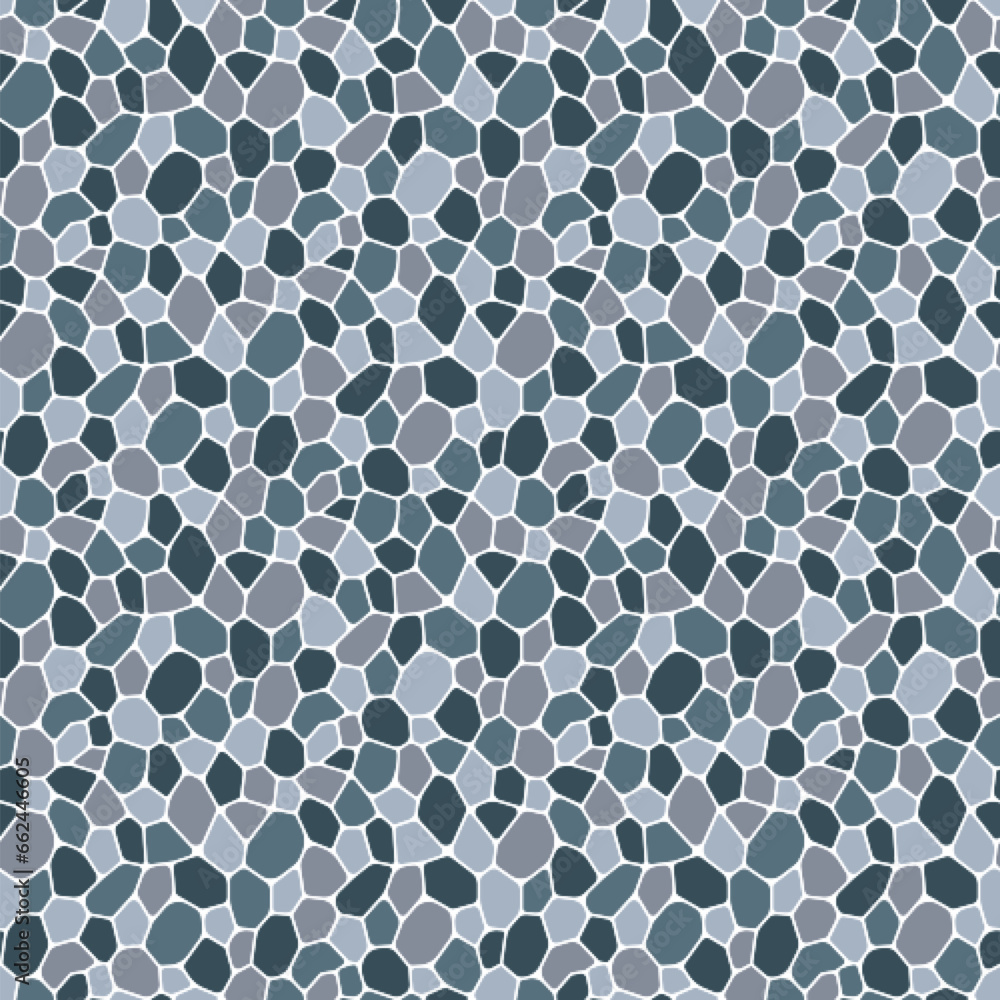 Wall rocks repeated background. Paving seamless pattern vector ...