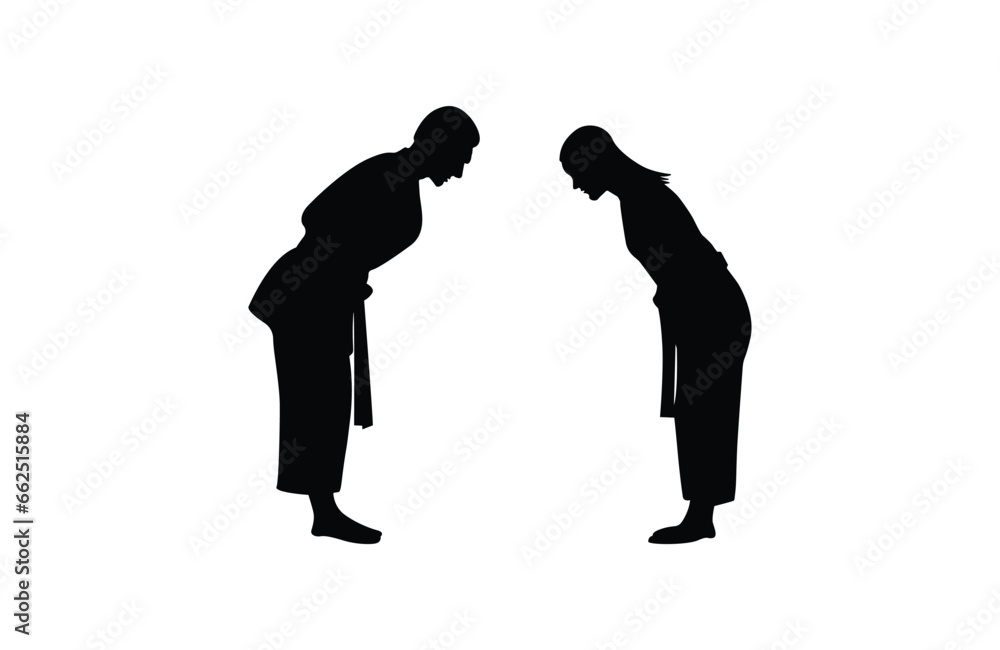 Vektorová grafika „Respect and honor each other before and after ...