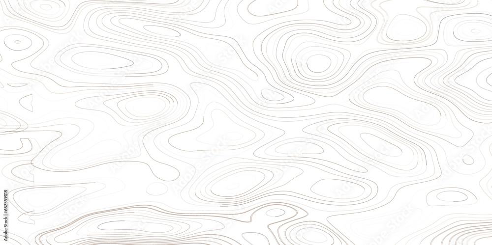 Vector seamless background with texture topographic contour line ...