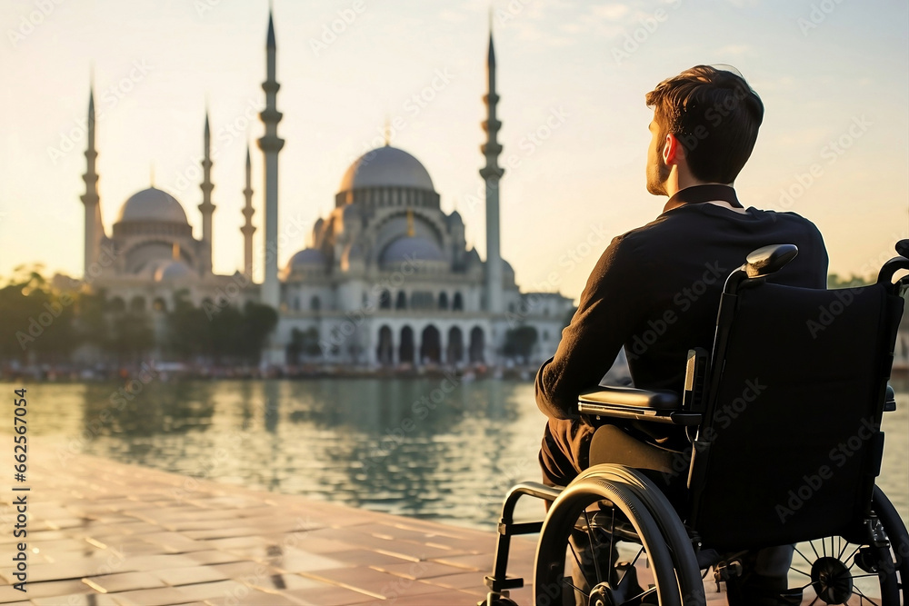 person travelling in wheelchair, Accessible Adventures: Embracing the ...
