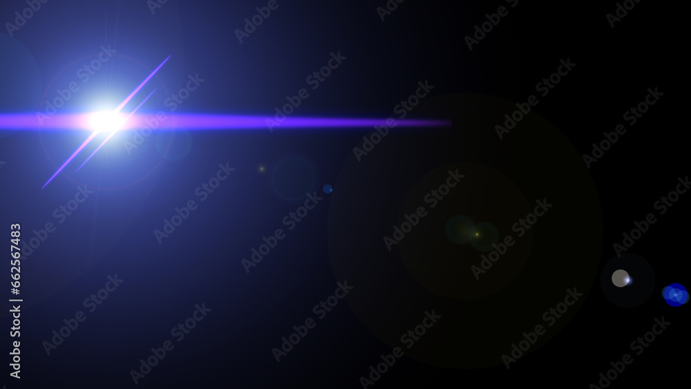 Light Explosion. Light transition, effects sunlight, lens flare, light ...