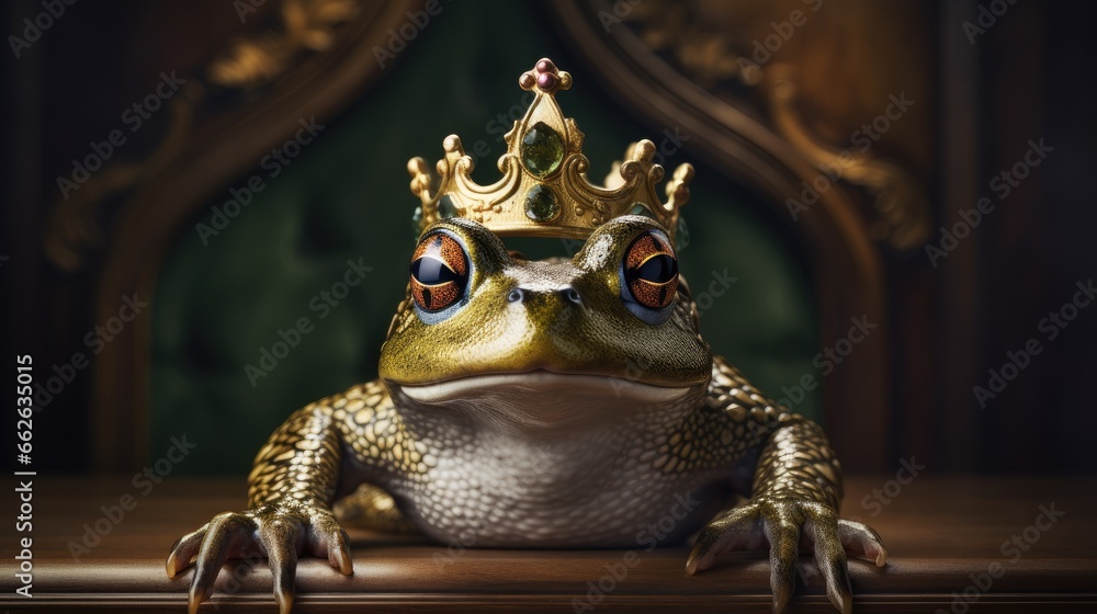 Witness the magical transformation of a frog into a prince with a ...
