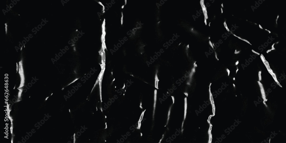 Polyethylene texture. Torn effect. Transparent stretched cling film ...