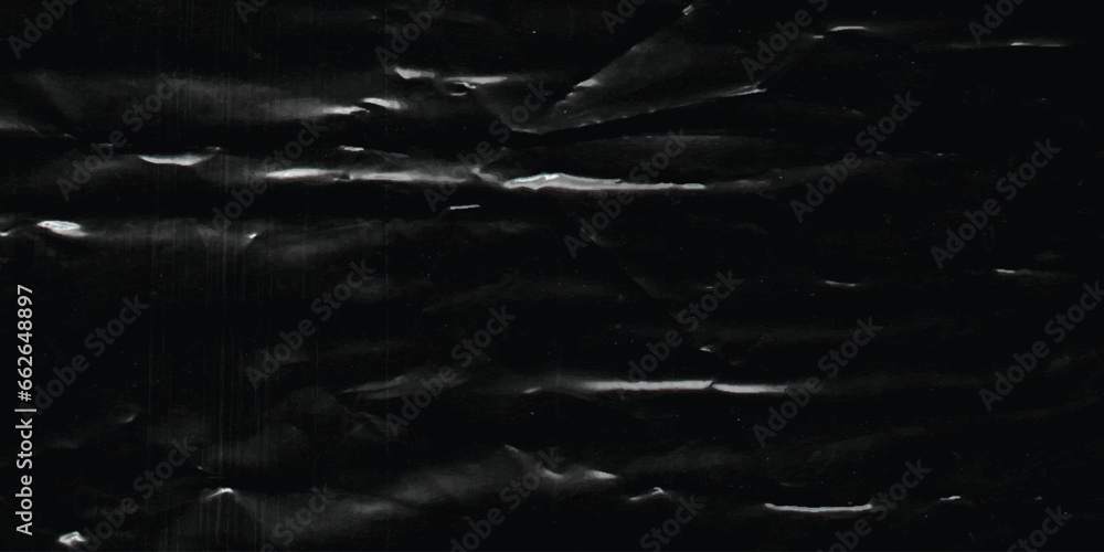 Polyethylene texture. Torn effect. Transparent stretched cling film ...