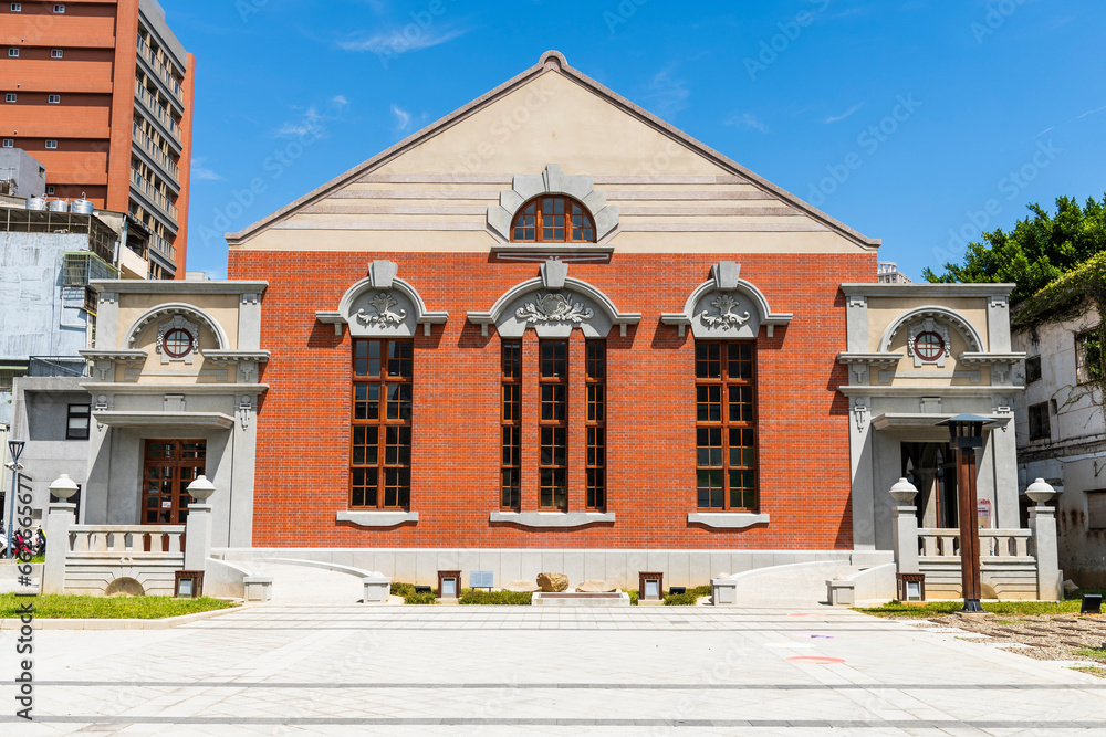 Hsinchu City, Taiwan- September 26, 2023: Building view of the Former ...