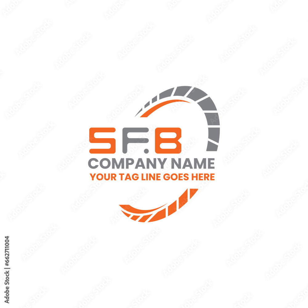 SFB letter logo vector design, SFB simple and modern logo. SFB ...
