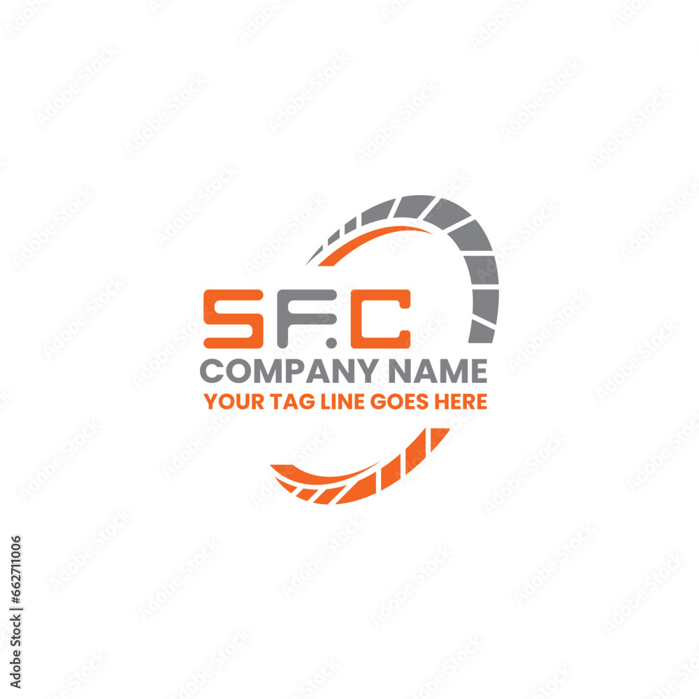 SFC letter logo vector design, SFC simple and modern logo. SFC ...