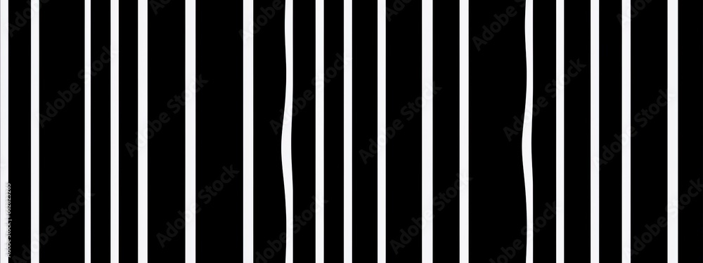 Seamless vertical pinstripe pattern made of fine wonky white stripes on ...