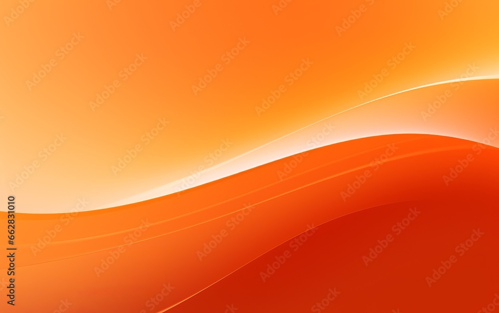 Bright sunny orange dynamic abstract background. Modern orange color ...