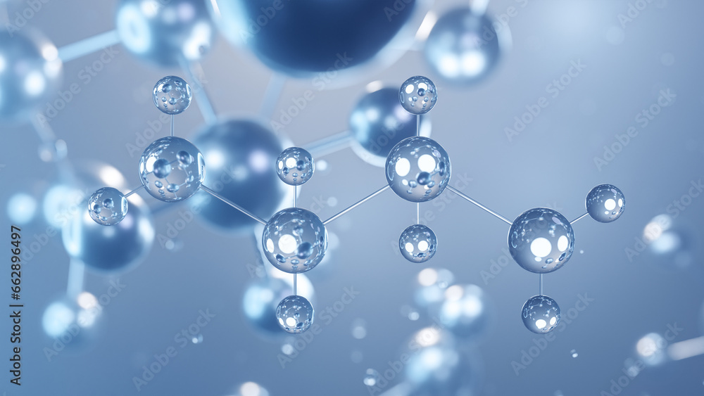 ethylenediamine molecular structure 3d, flat model, edamine, structural ...