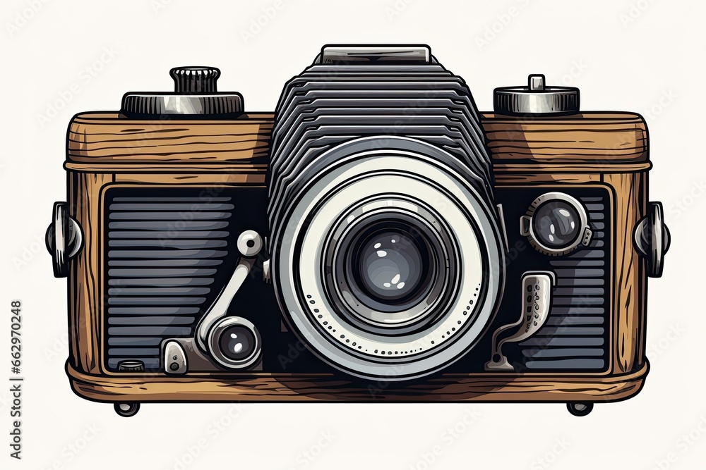 Vintage Camera Clip Art: Nostalgic Nod to the History of Photography ...
