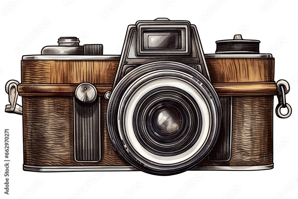 Vintage Camera Clip Art: Nostalgic Tribute to Photography's History ...