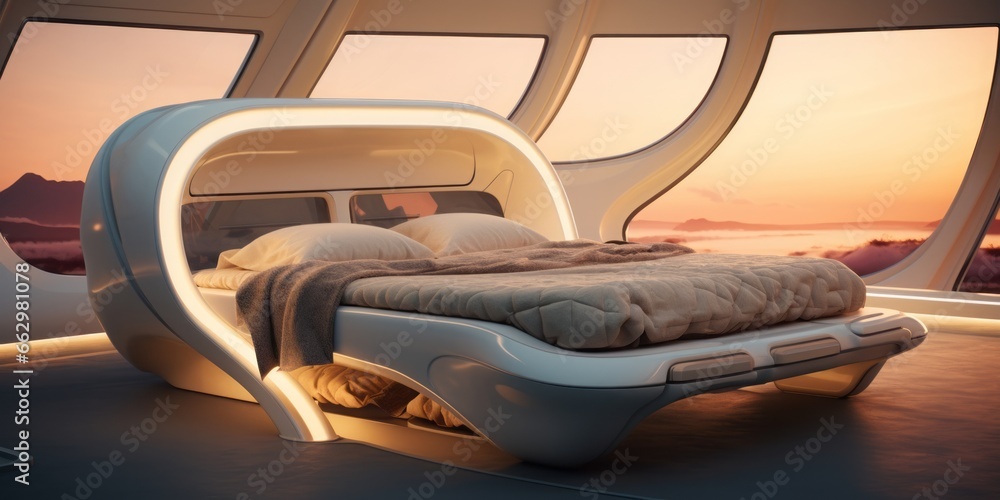 The Future of Sleep: Smart Bed Project Introduces a Futuristic Bed ...