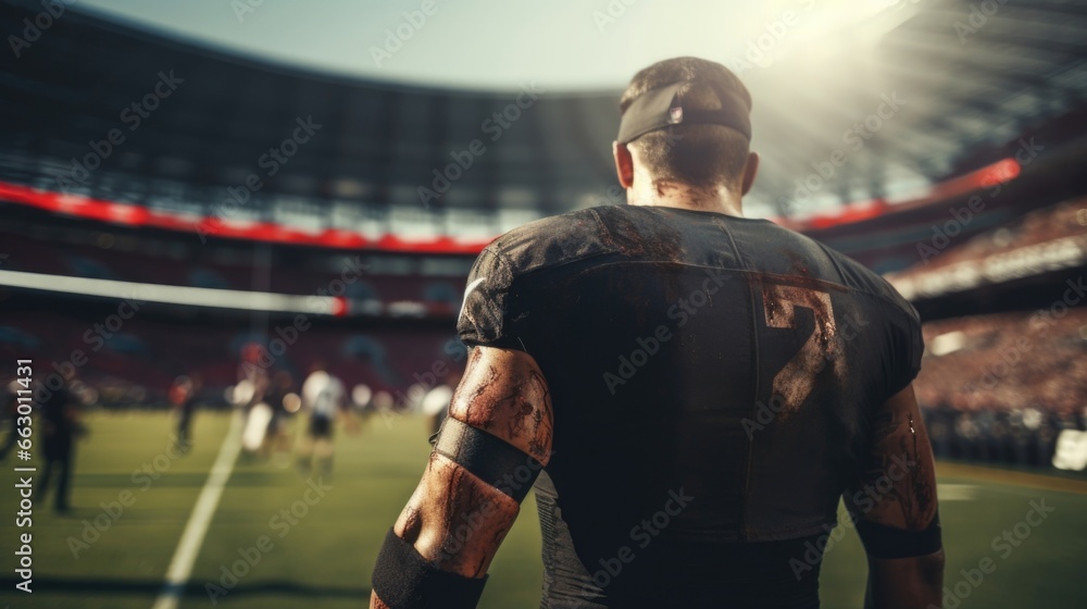 A professional athlete with scars on their knees and shoulders from multiple surgeries to repair ...