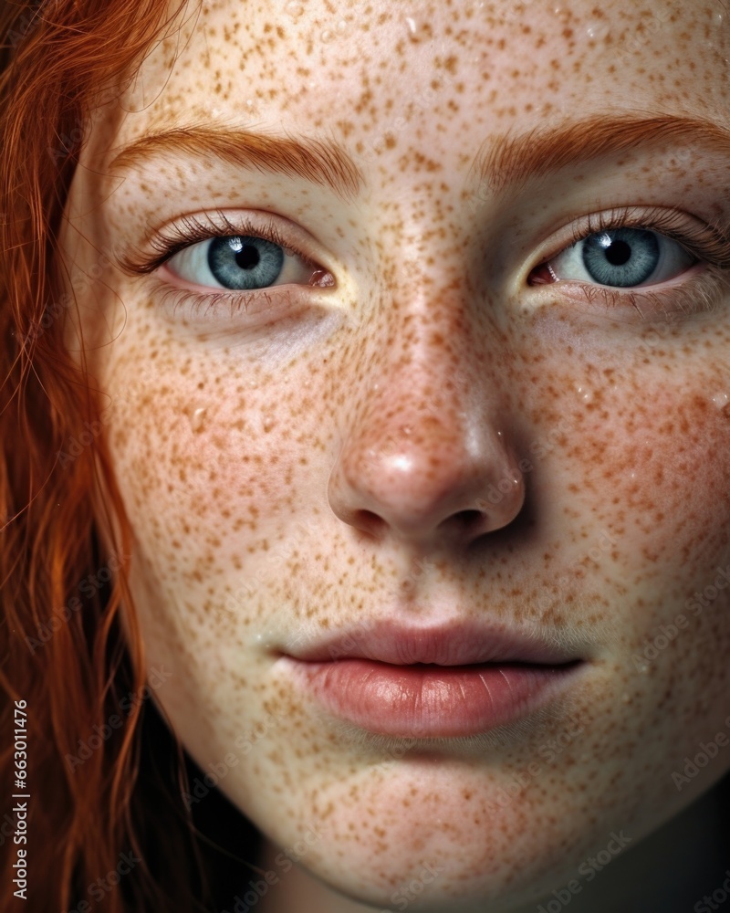 Female, 20 years old, college student Her delicate features are ...