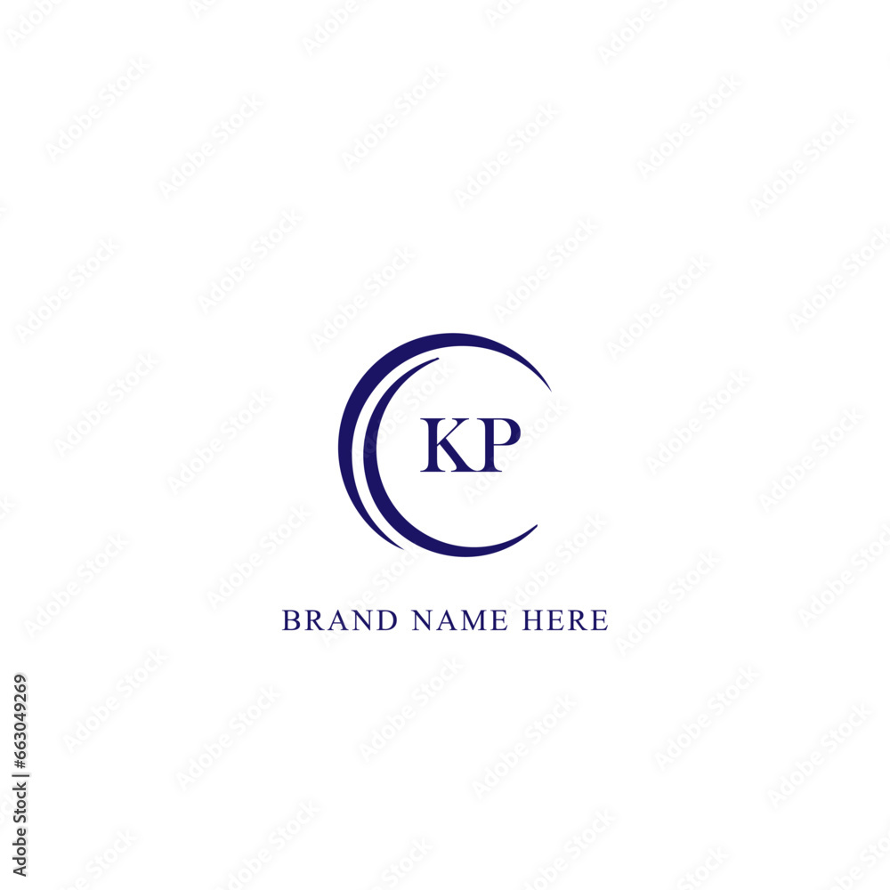 KP Letter Logo Design. Initial letters KP logo icon. Abstract letter KP ... KP Letter Logo Design. Initial letters KP logo icon. Abstract letter KP ...