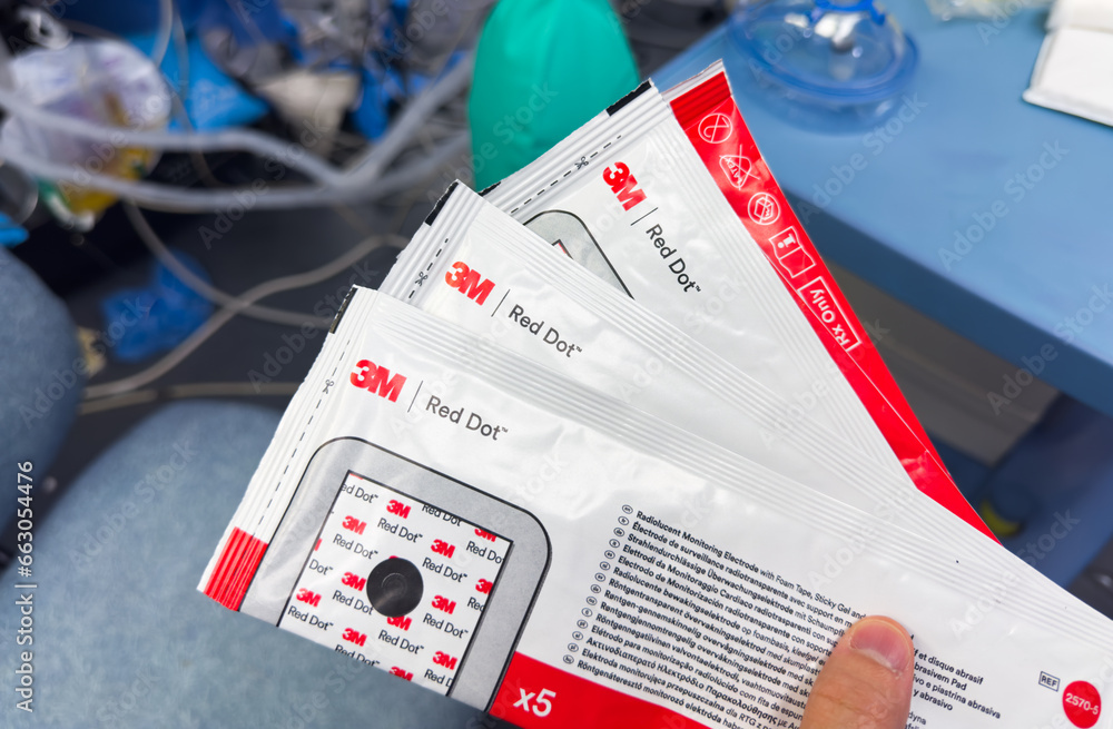 New York City, New York, Oct 16, 2023 3M hospital materials - sterile ...