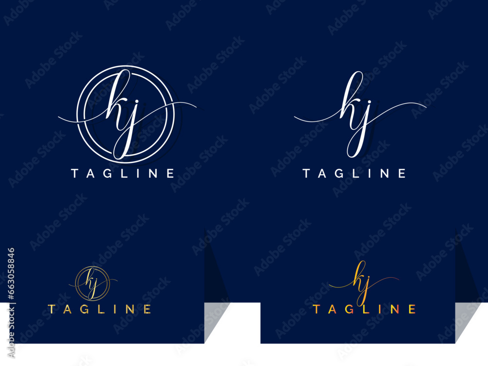 Signature kj logo design. Jk logo. Signature. Script. Font. Creative ...