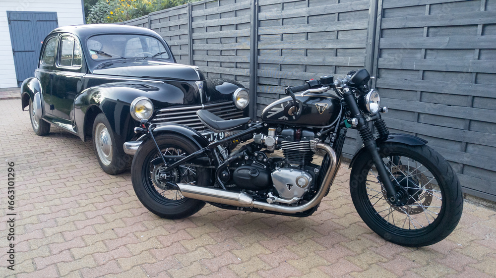 Triumph Bobber 1200 limited edition tfc factory custom motorcycle front ...