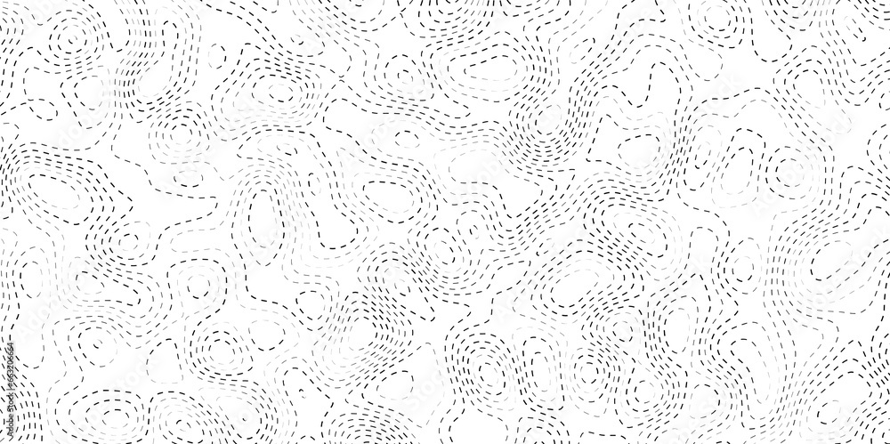 abstract white wave paper curved reliefs background. Topography map ...