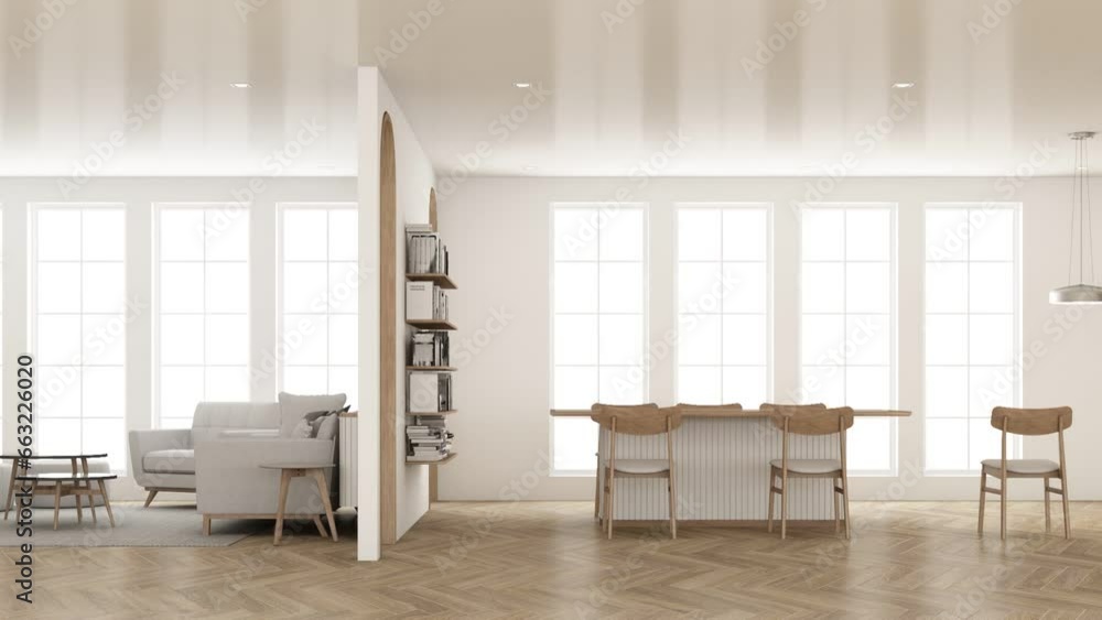 creation build up interior apartment modern tropical style with ...