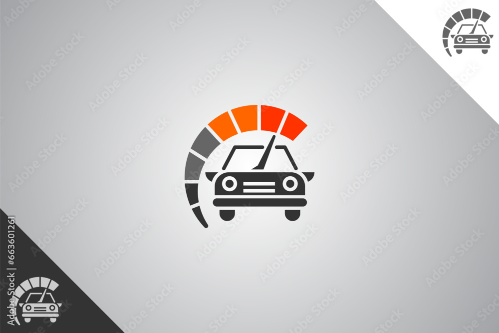 Vehicle logo. Minimal and modern logotype. Auto garage dealership brand ...