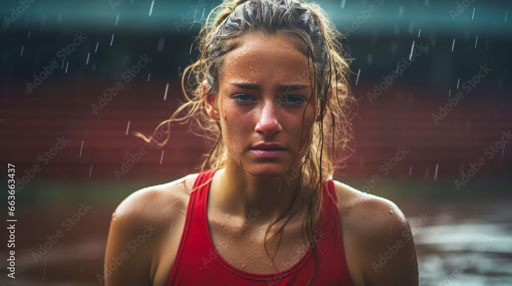 Resilience Amidst Defeat: A Heartbroken Athlete's Collapse, Finding ...