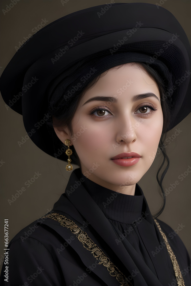 Israel Orthodox Jewish woman, female Israeli Jews Stock Photo | Adobe Stock