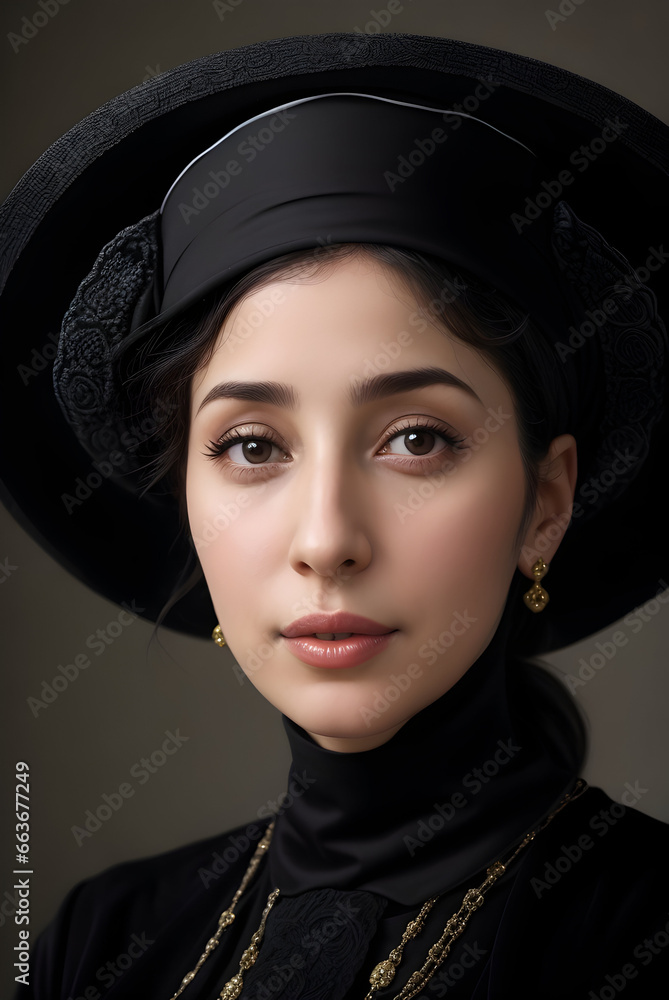 Israel Orthodox Jewish woman, female Israeli Jews Stock Photo | Adobe Stock