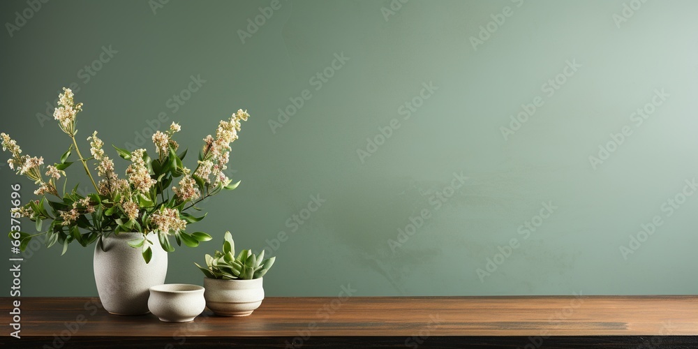 Sage Room Wall