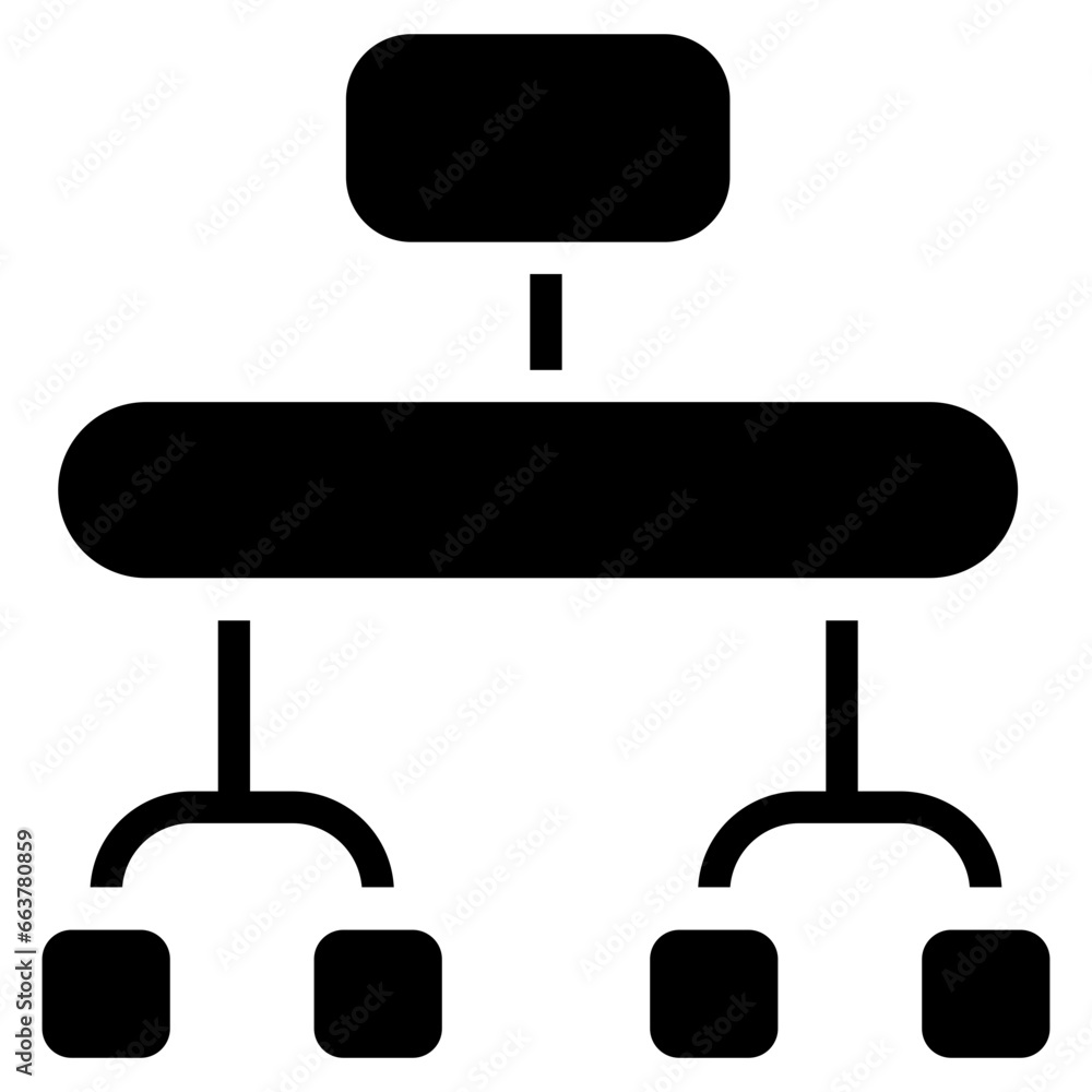 Vector Icon Hierarchy, Classification, Diagram, Hierarchical Structure ... Vector Icon Hierarchy, Classification, Diagram, Hierarchical Structure ...