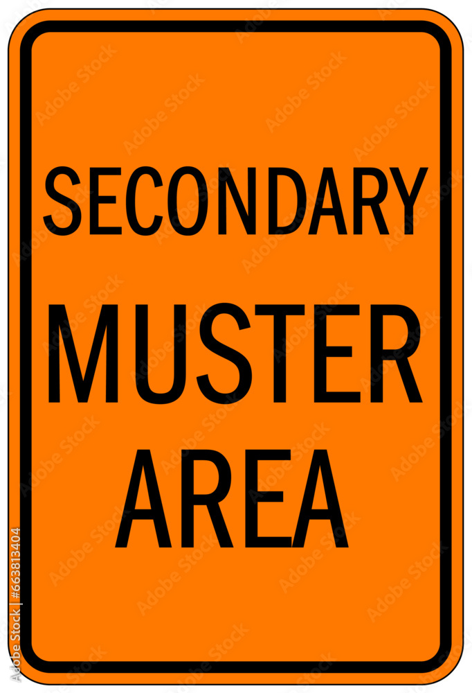 Muster point area sign Stock Vector | Adobe Stock